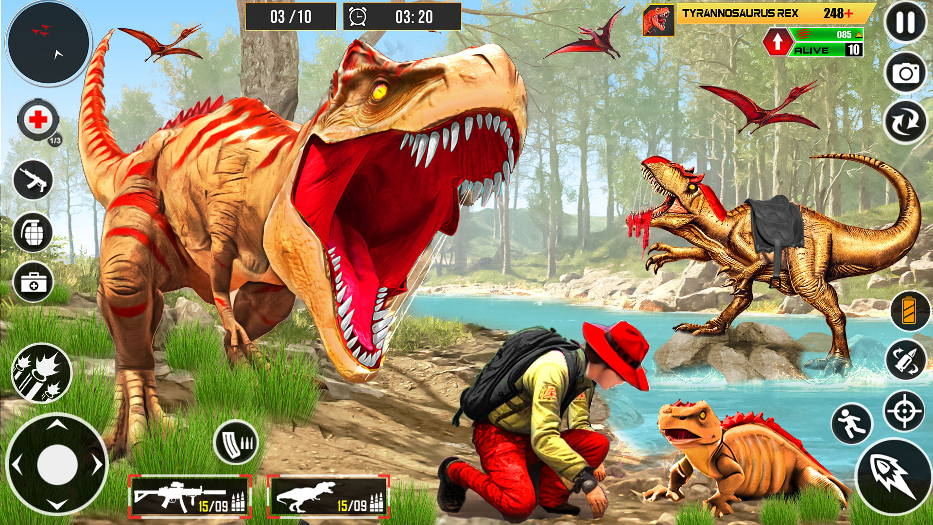 Real Dinosaur Hunter Gun Games - App on Amazon Appstore