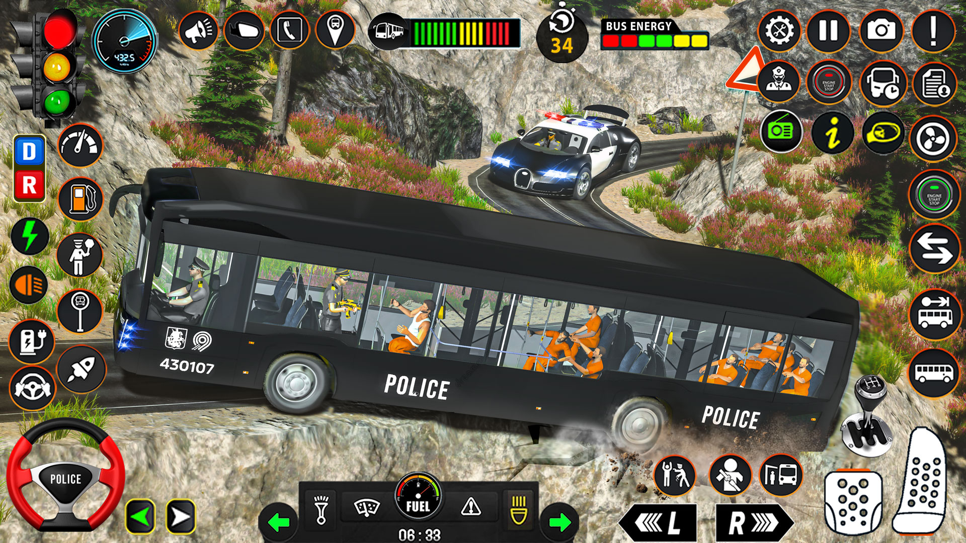 US Police Bus Simulator Prisoner Transporter Bus Game: Real Bus Driving ...