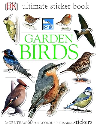 RSPB Garden Birds Ultimate Sticker Book (Ultimate Stickers) : Ben Hoare ...