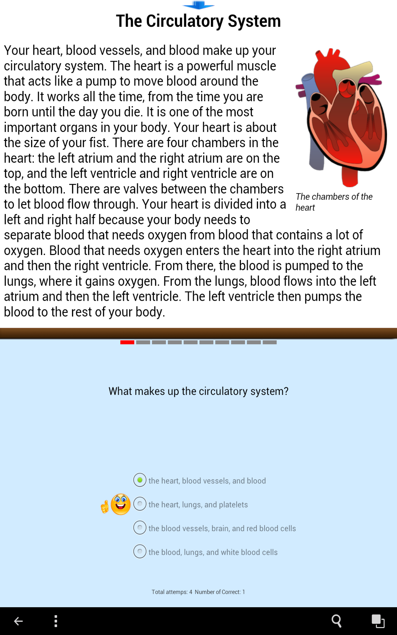 4th Grade Science Reading Comprehension FREE - App on Amazon Appstore