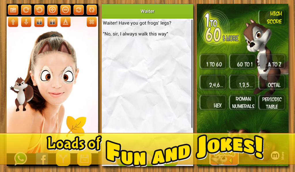 Talking James Squirrel:Amazon.de:Appstore for Android