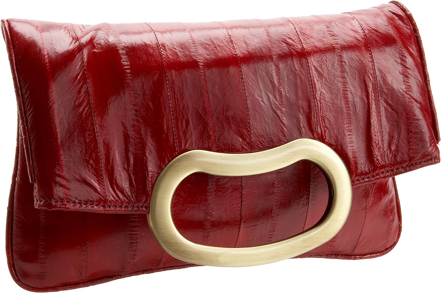 JALDA Eel Bean Clutch,Red,one size: Handbags: Amazon.com