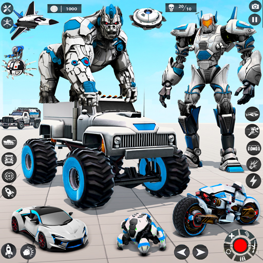 Robot Car Transformation Game: Flying Bike Robot Transformation Games ...