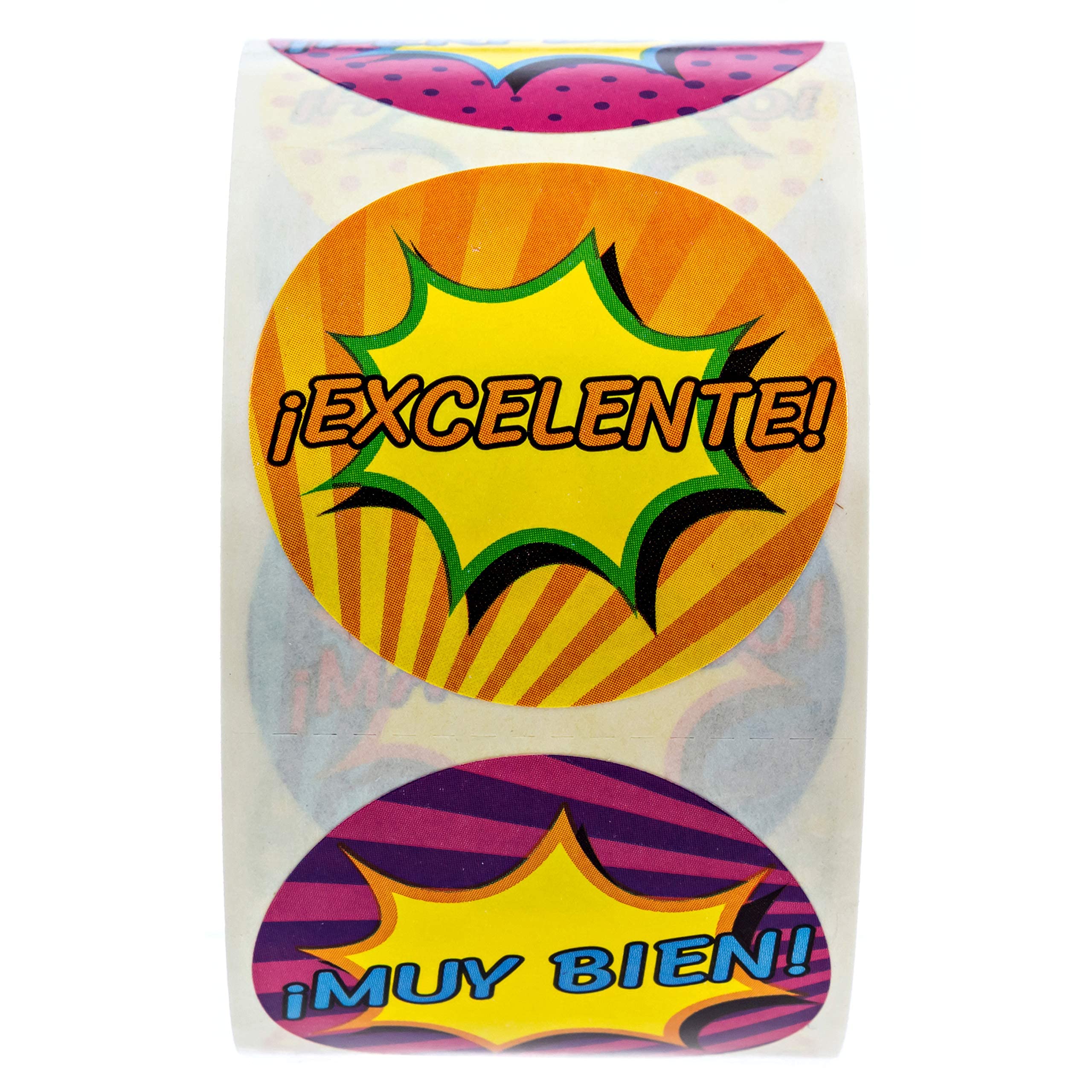 Snapklik.com : Spanish Reward Stickers / 500 Espanol Teacher Classroom ...