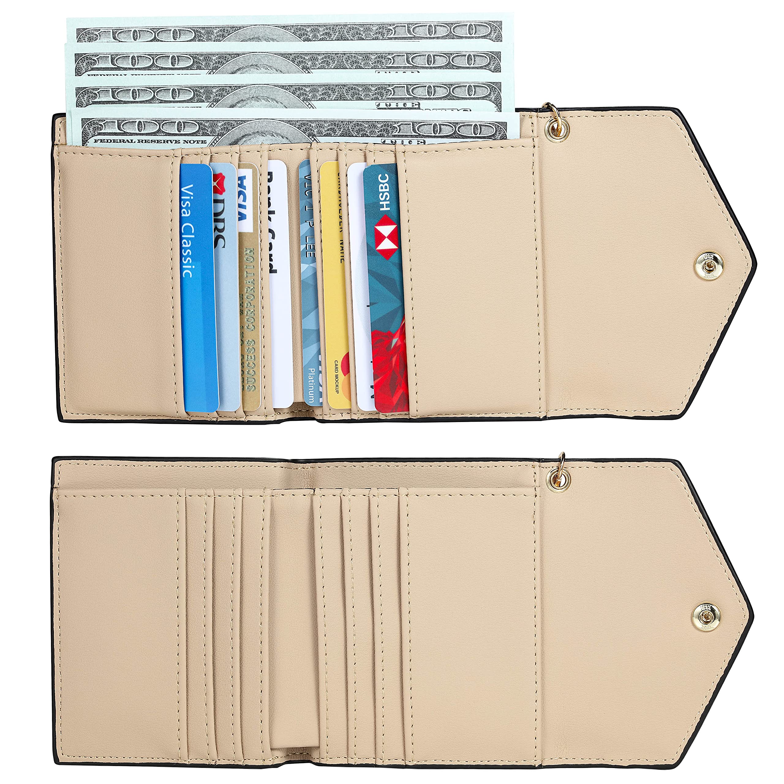 Snapklik.com : Gostwo Womens Small Wallet RFID Blocking Wallet Change ...