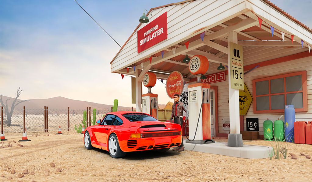 Pumping Simulator 2024 Gas Station Game - App on the Amazon Appstore