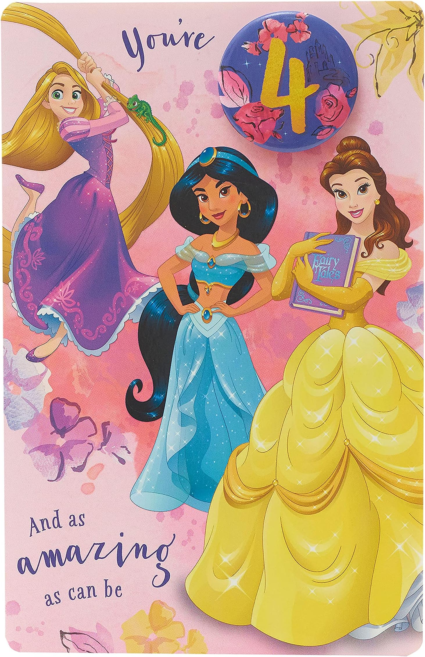 4th Birthday Card - Age 4 Birthday Card -The Lion King Birthday Card ...