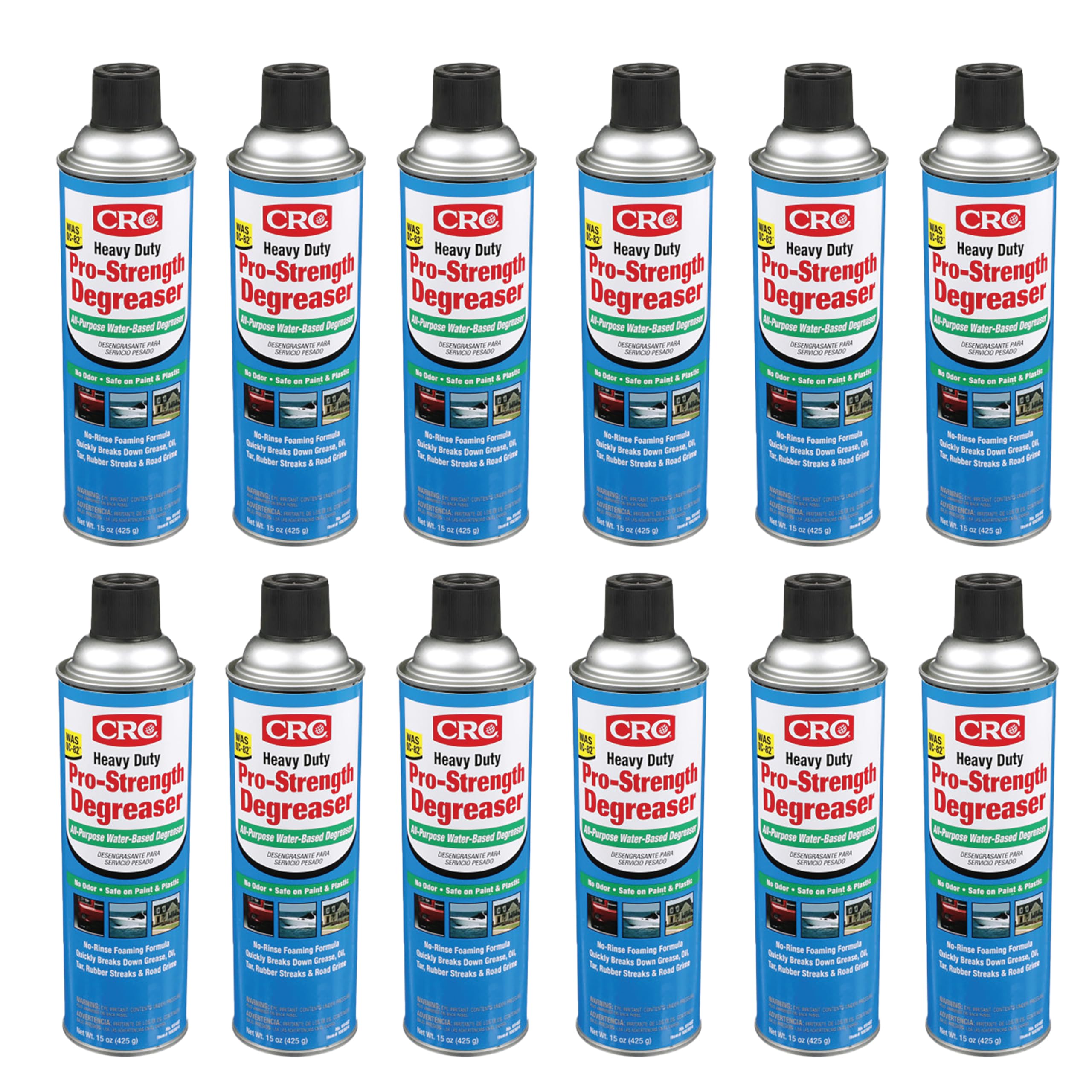 Amazon.com: CRC 05483 Heavy Duty Pro-Strength Degreaser, 20 Wt Oz, [12 ...