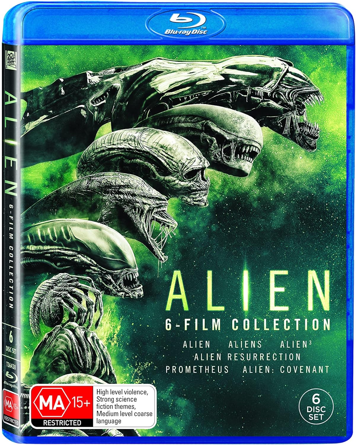 Alien (Blu-ray) [6 Movie Collection] : The Walt Disney Company: Amazon ...