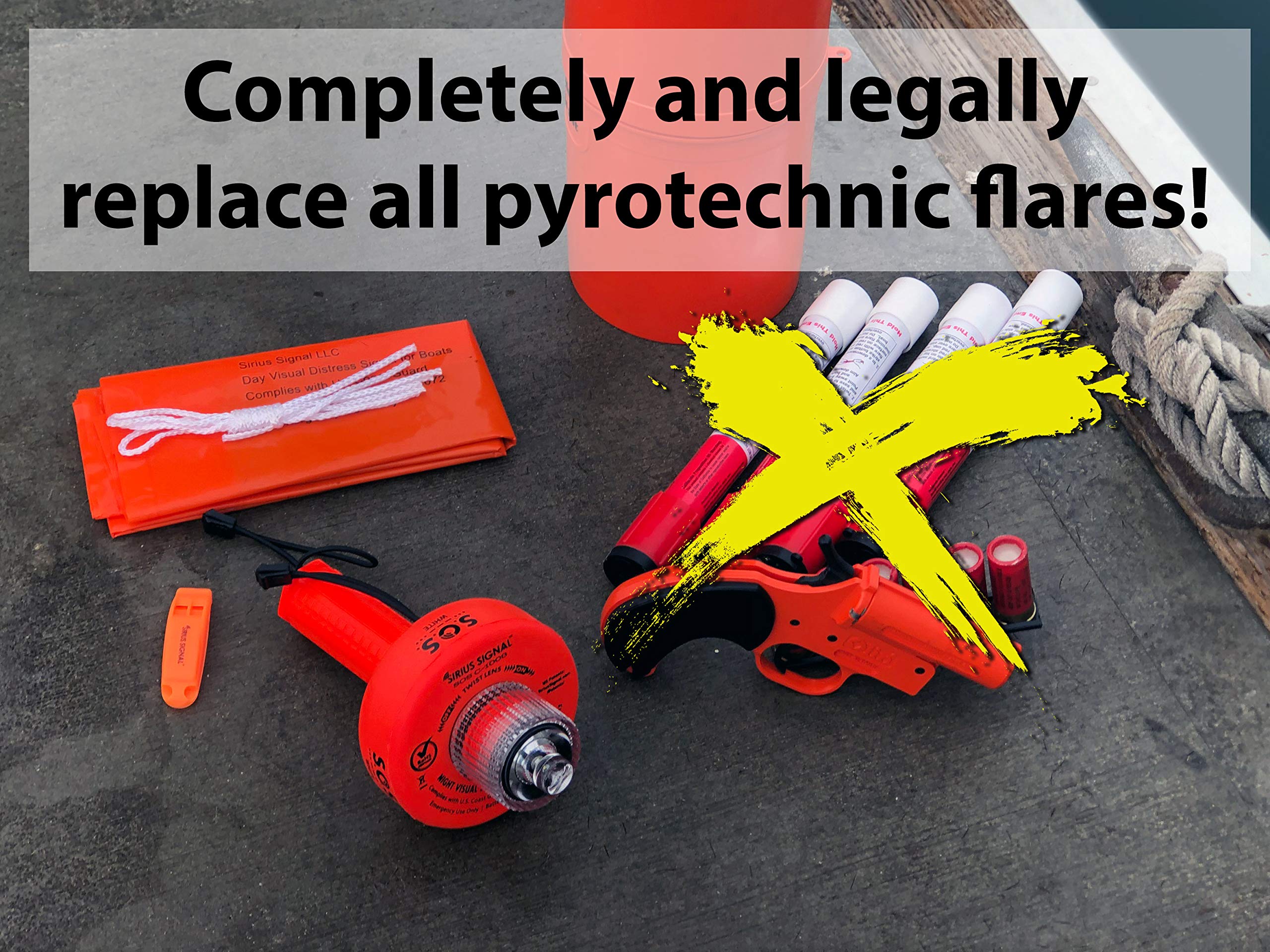 Buy Sirius Signal SOS LED Electronic Visual Distress Signal with ...