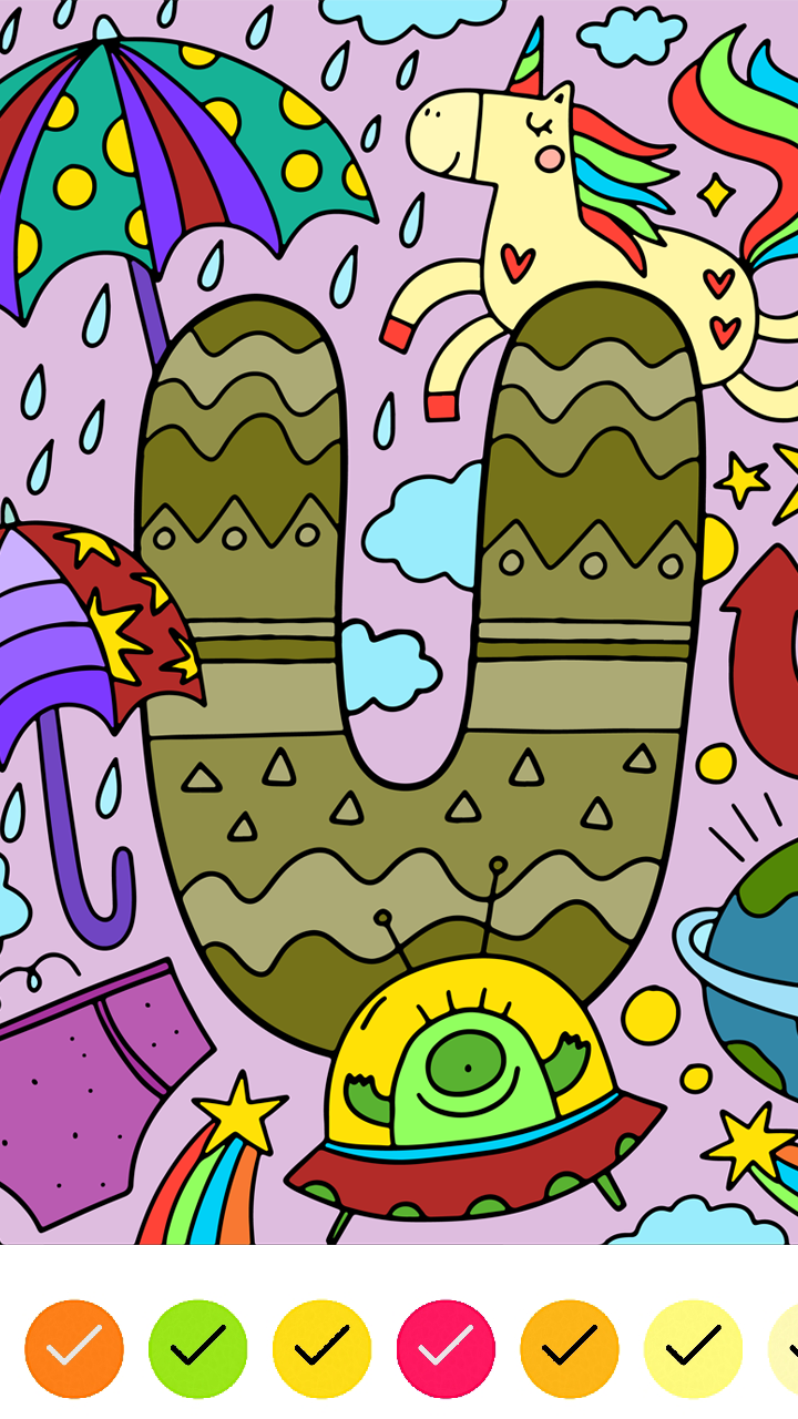 Alphabets Color By Number - Lore ABC Coloring Game:Amazon.com.br ...