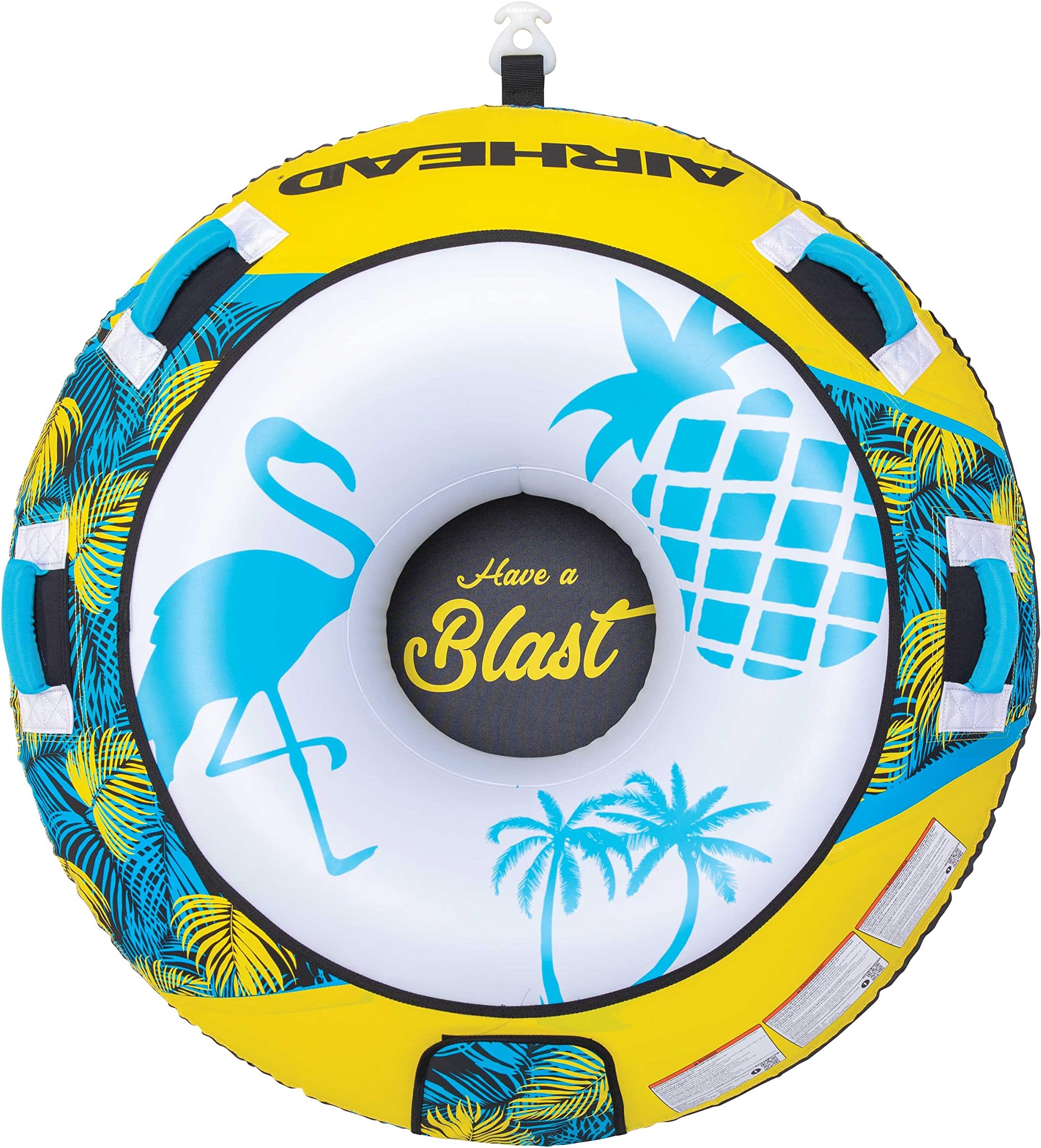 Amazon.com: Seachoice Sea-Creature Towable Tube, Open Top Boat Tube w ...