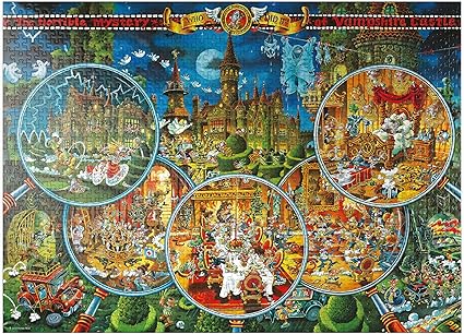 Amazon.com: MyPuzzle Crime Scene - Michael Ryba - Cartoon Classics ...