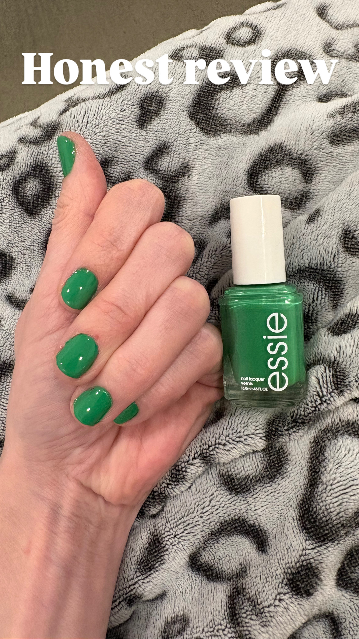 Watch Review- Essie green nail polish on Amazon Live