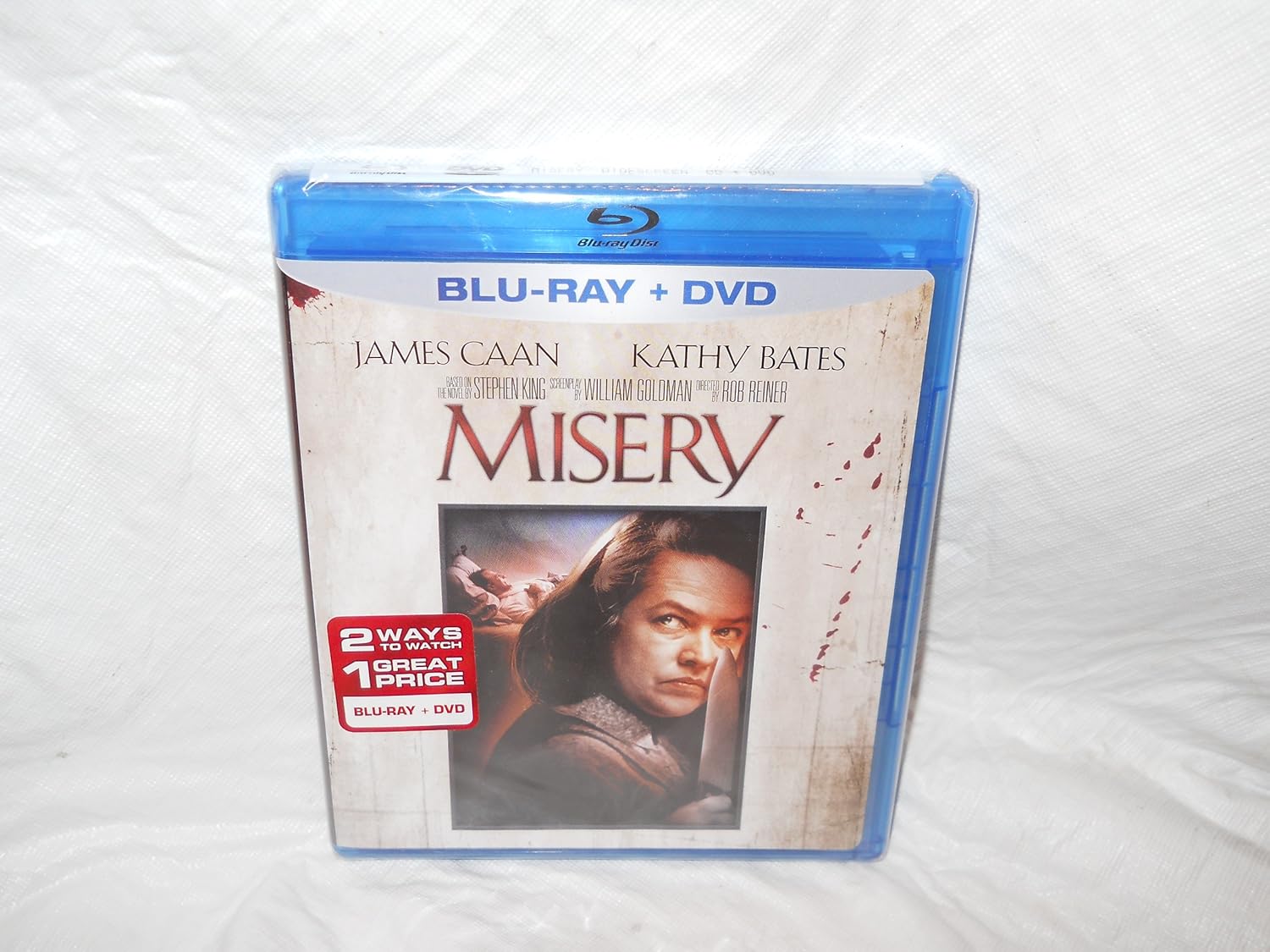 Amazon.com: Misery (Two-Disc Blu-ray/DVD Combo in DVD Packaging ...