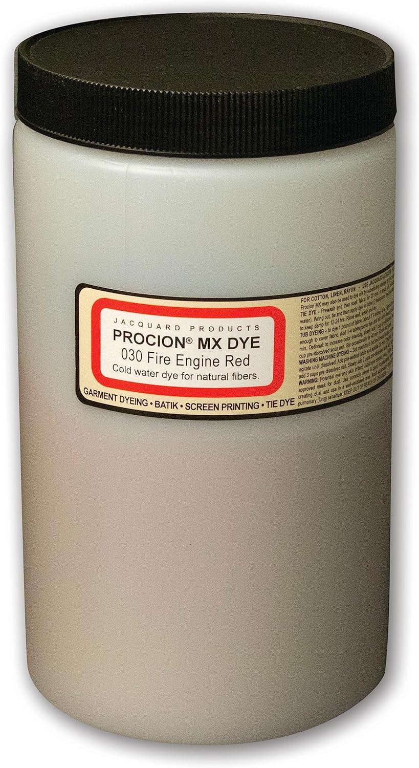 Procion Mx Dye Fire Engine Red 1 Lb : Amazon.co.uk: Home & Kitchen