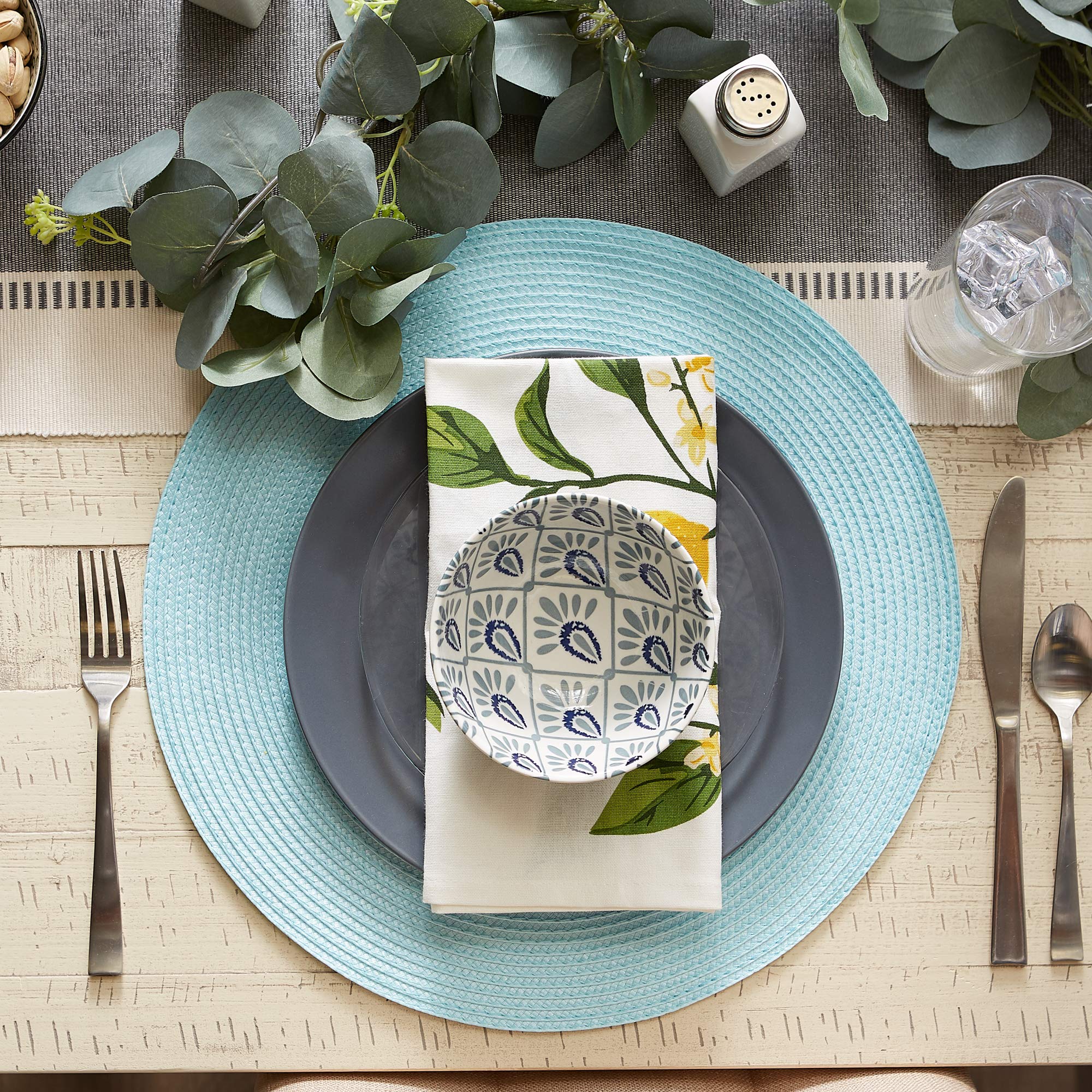 Snapklik.com : Classic Woven Tabletop Collection, Indoor/Outdoor ...