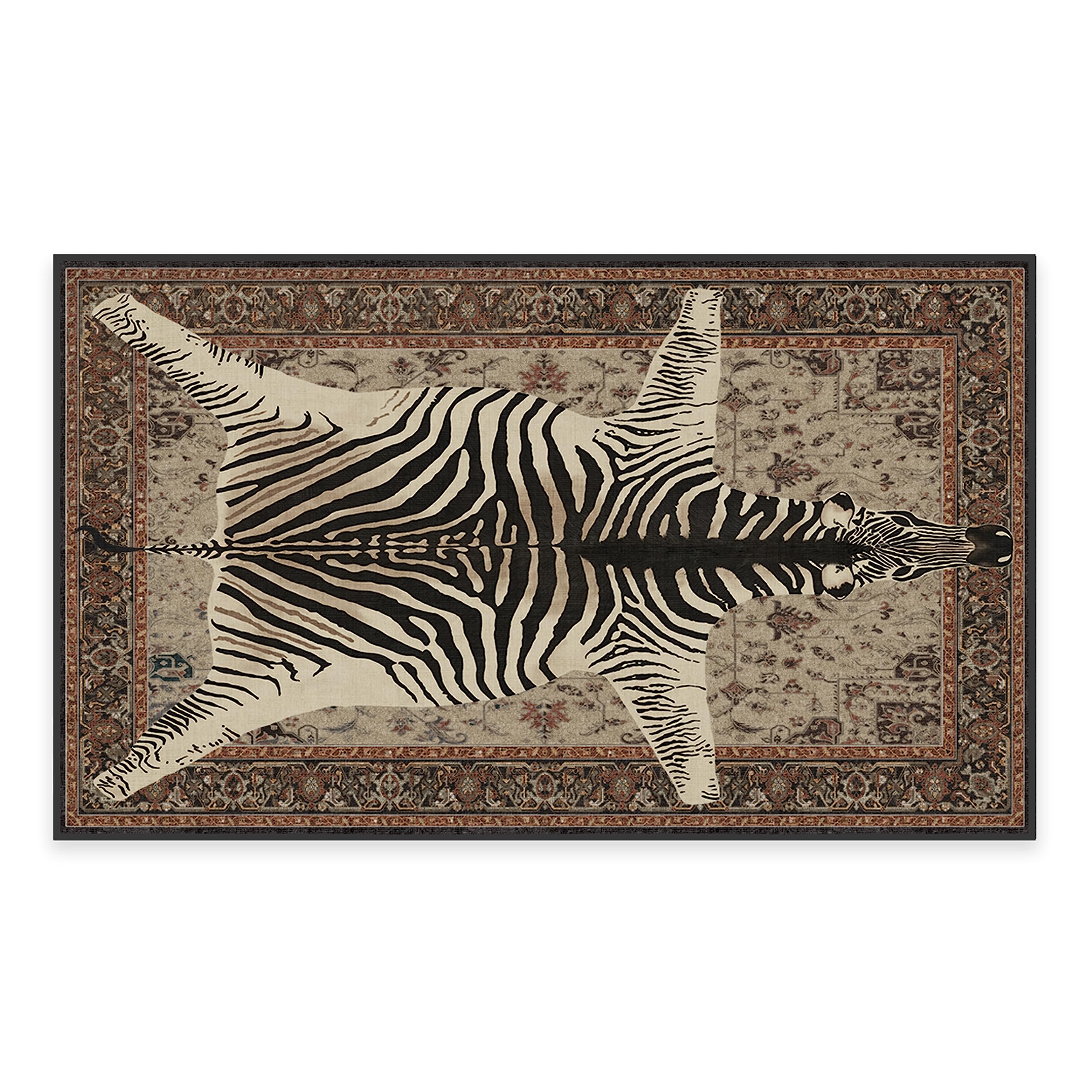 Amazon.com: RUGGABLE x Iris Apfel Washable Rug - Perfect Modern Area ...