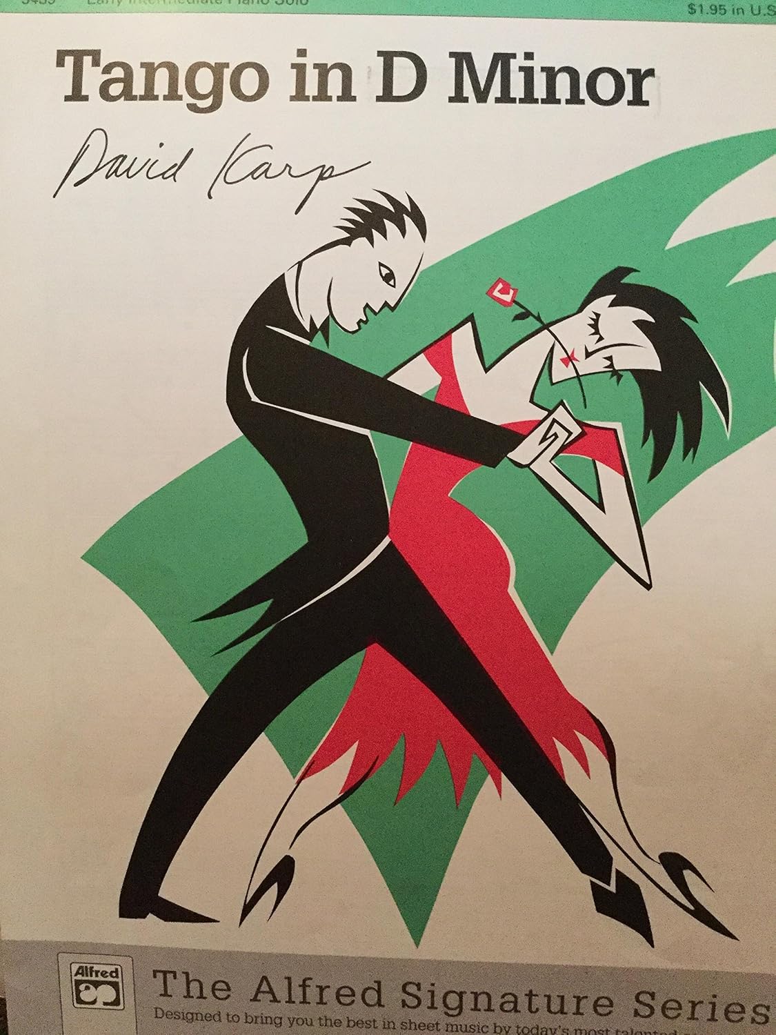 Amazon.com: Tango in D Minor Early Intermediate Piano Solo Sheet Music ...