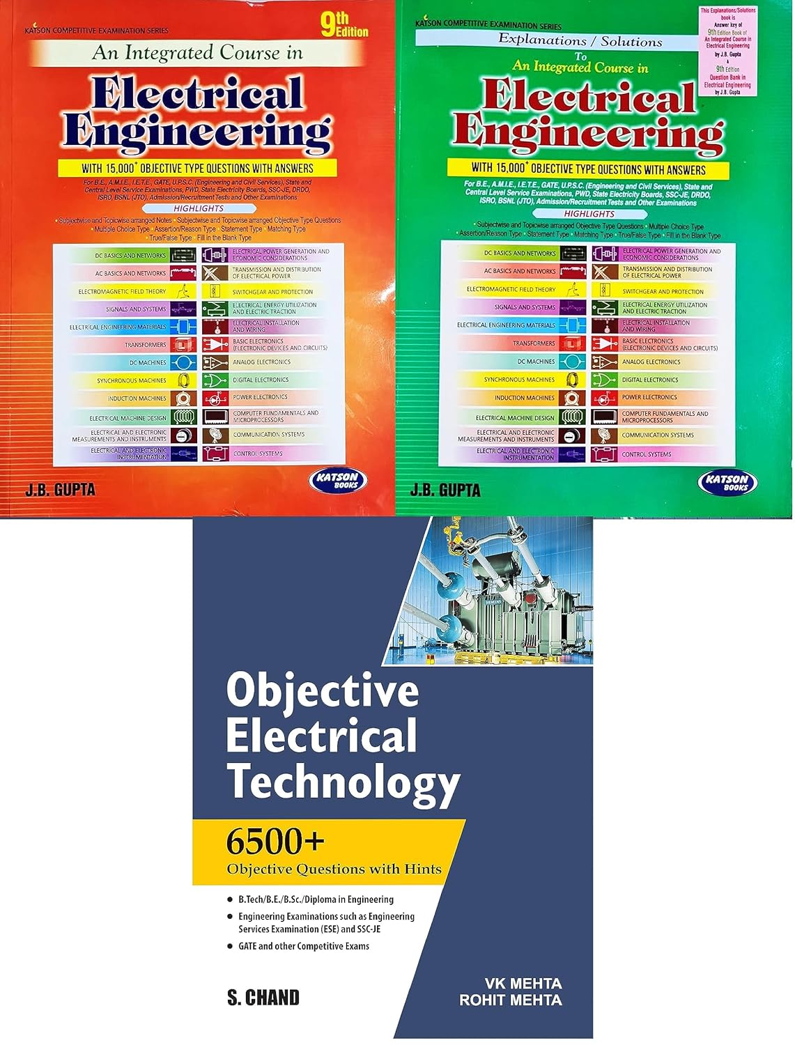 Buy Objective Electrical Technology - VK Mehta + An Integrated Course ...