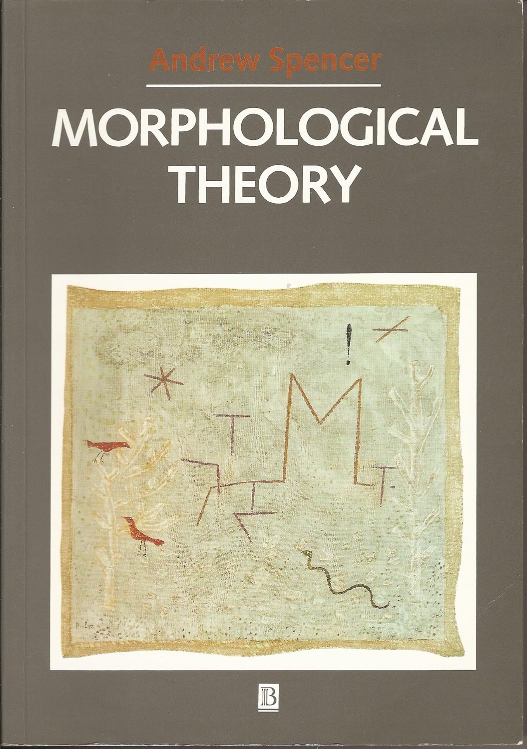 Amazon.com: Morphological Theory: An Introduction to Word Structure in Generative Grammar ...