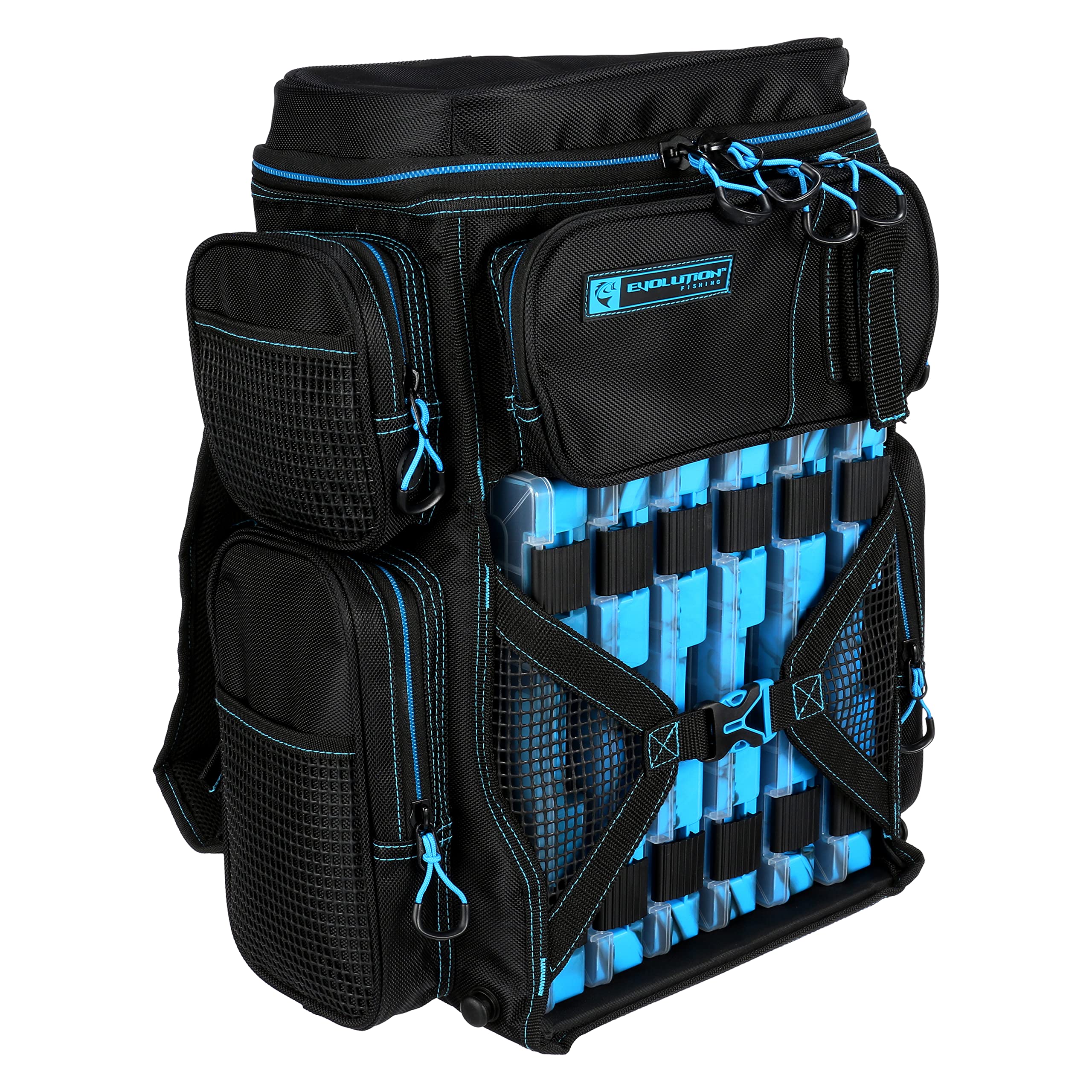 Buy Evolution Fishing Drift Series Tackle Backpack – Blue, 3600 Size ...