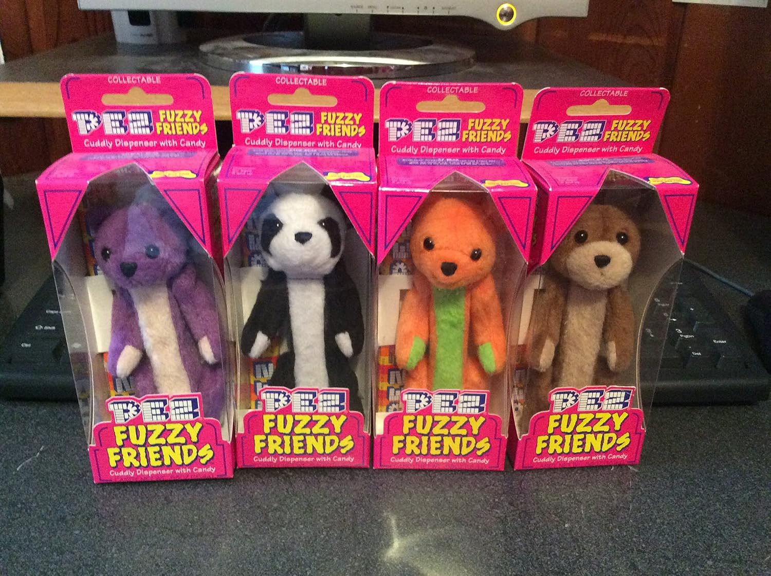Amazon.com : Pez Fuzzy Friends Bear Collection : Everything Else