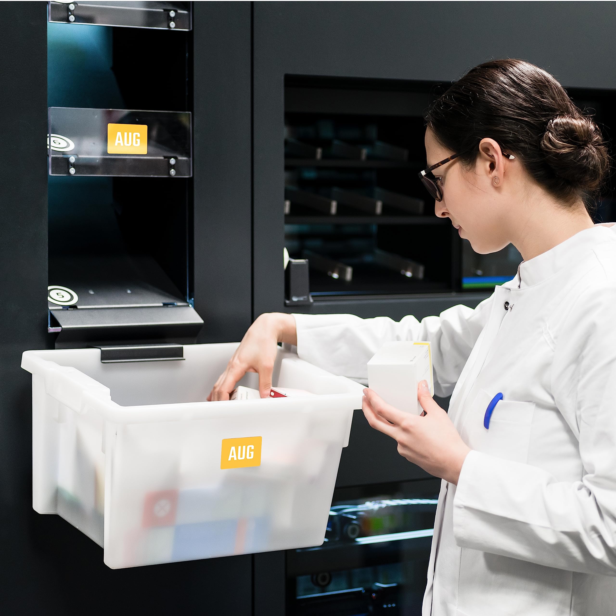 Organization Labels 240 Month Labels - 12 Months Color Coding Oval ...