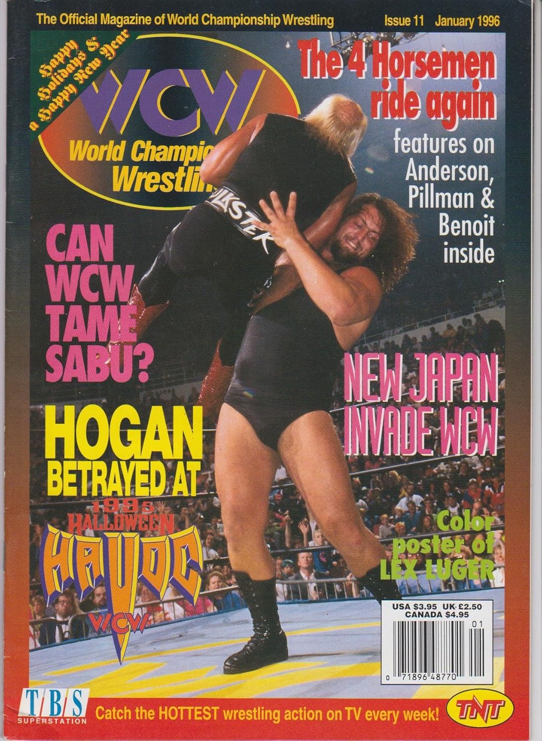 WCW Magazine January 1996: unknown author: Amazon.com: Books