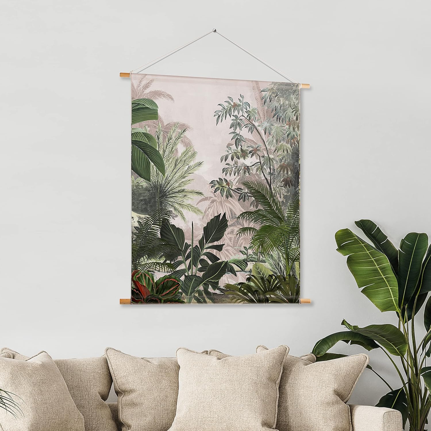 Amazon.com: Rainforest Art Poster Print, Canvas Wall Decor Art Painting ...