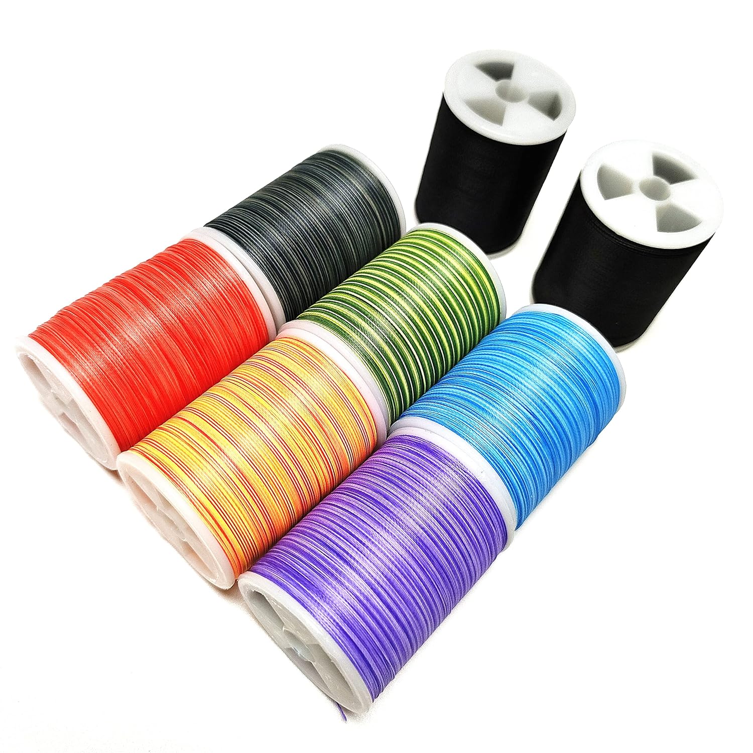 KALAVARMA Fishing Rod Wrapping Thread NCP, 6 Color Every Spool, 175yd ...