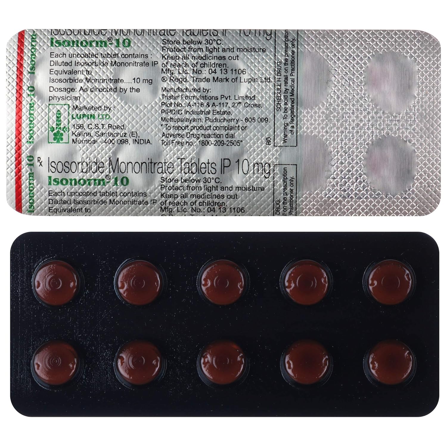 Isonorm 10 - Strip of 10 Tablets : Amazon.in: Health & Personal Care