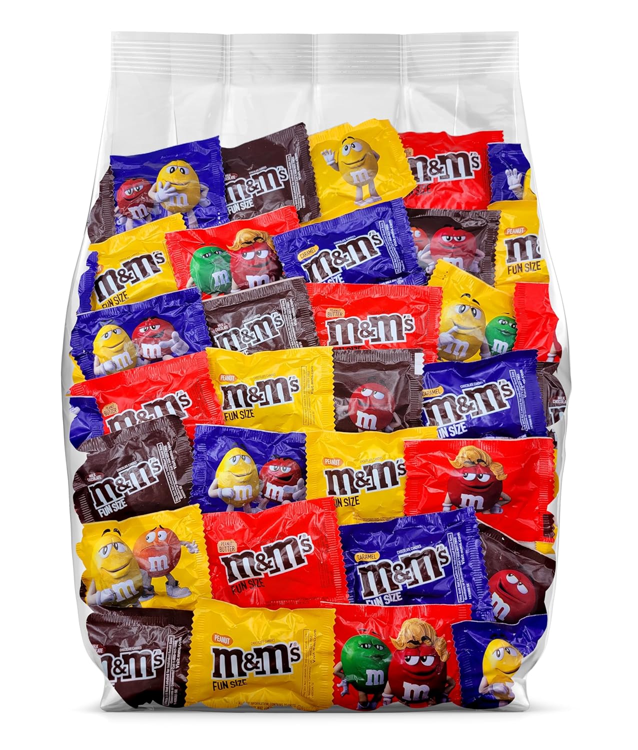 Amazon.com: M&M Assorted Candy - 2lb Bulk Milk Chocolate, Caramel ...