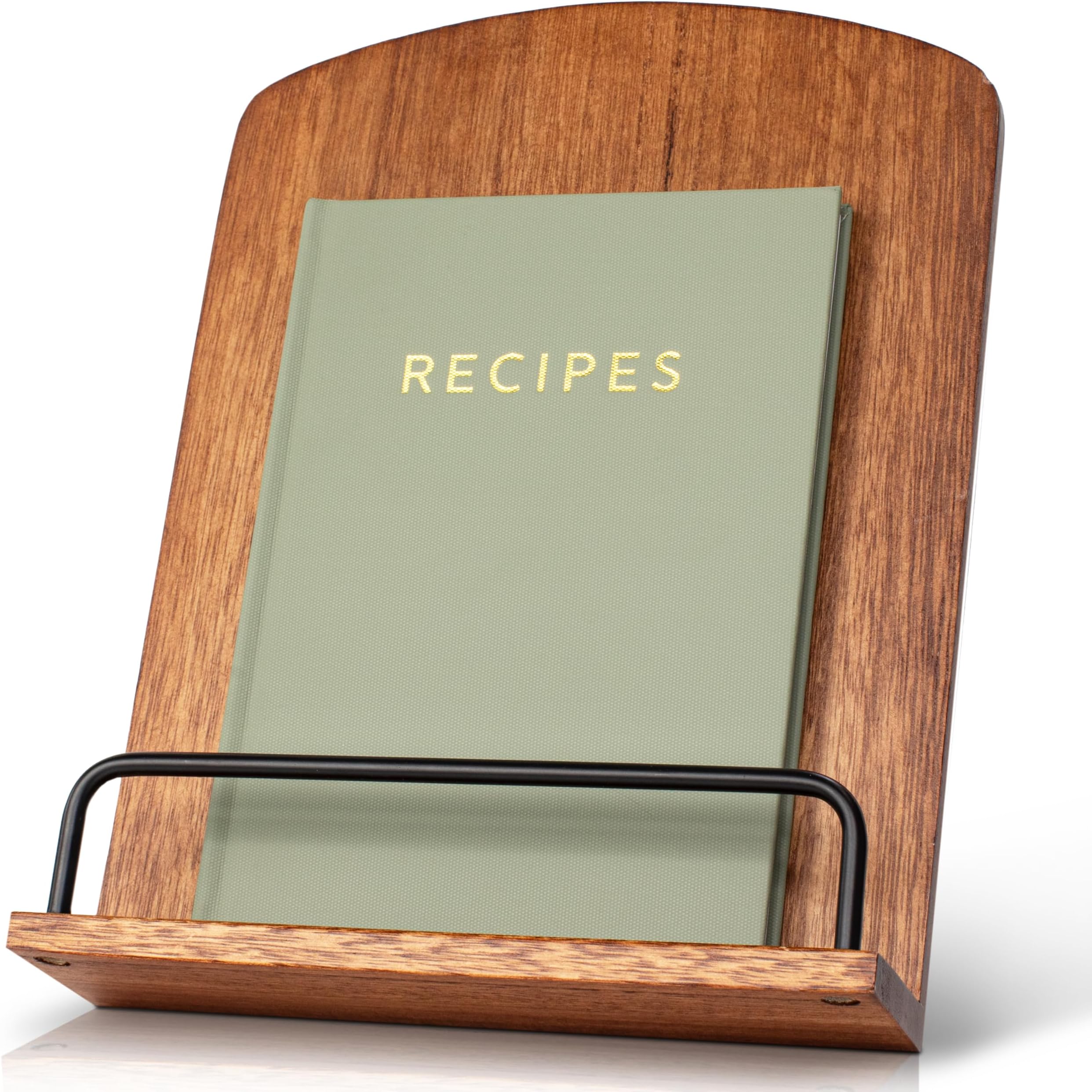 Amazon.com: Beautiful Cookbook Stand for Your Kitchen Counter - Solid ...