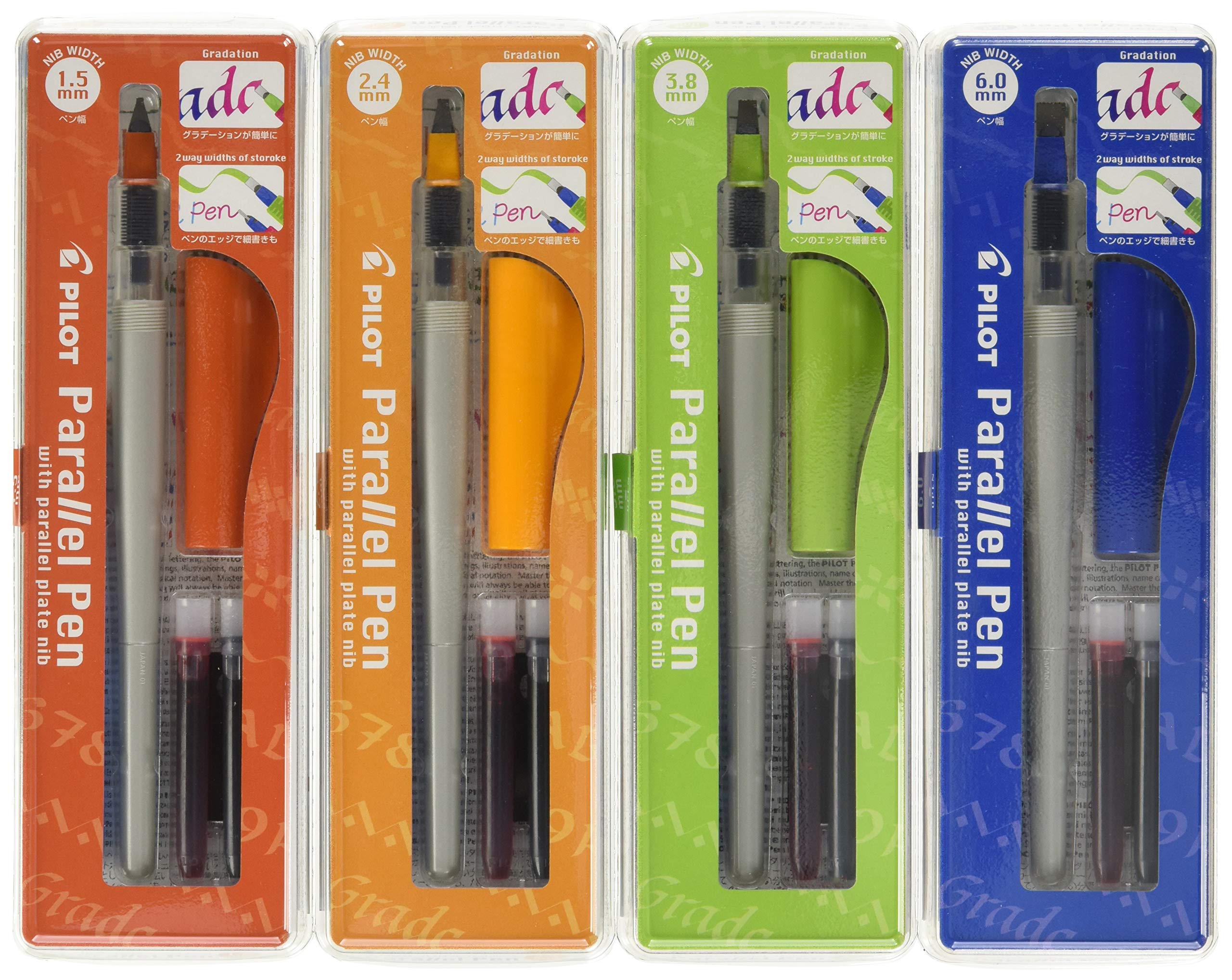 Buy PILOT Parallel Calligraphy Pen Set 1 5 Mm 2 4 Mm 3 8 Mm And 6 Mm Buy PILOT Parallel Calligraphy Pen Set 1 5 Mm 2 4 Mm 3 8 Mm And 6 Mm