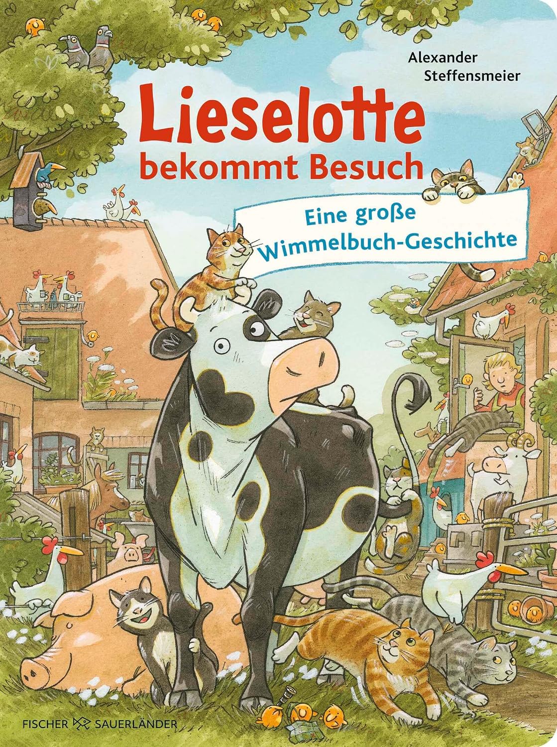 Lieselotte bekommt Besuch: Eine große Wimmelbuch-Geschichte | Buntes ...