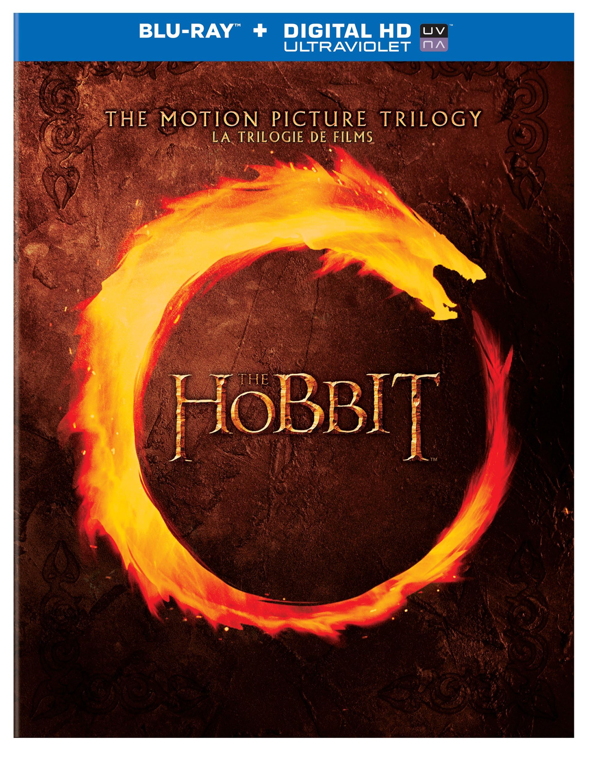 The Hobbit Trilogy (Bilingual) [Blu-ray + DVD + Digital Copy]: Amazon ...