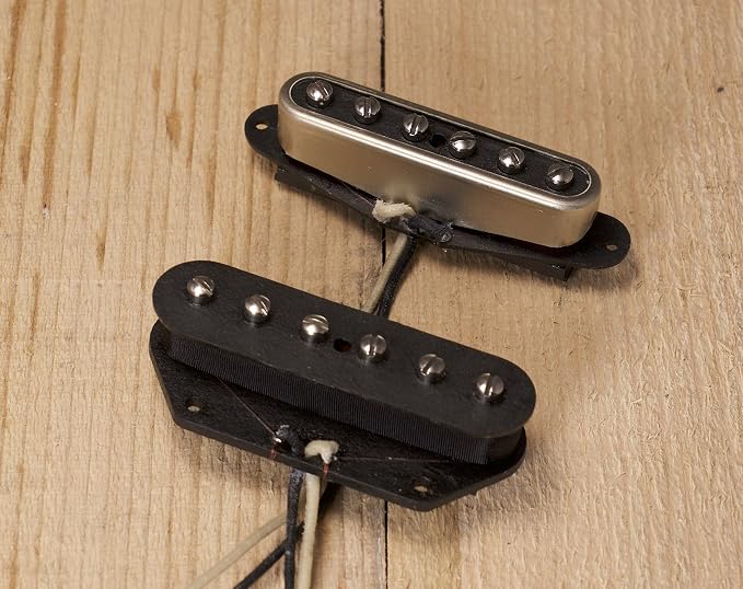 Amazon.com: Porter 9T Guitar Pickup Set for Telecaster Tele (Raw Nickel ...