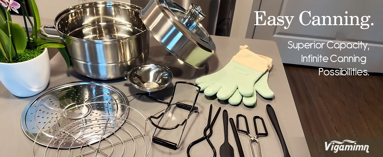 Home Canning Equipment GraceKit 12-Piece Canning Supplies Starter Kit ...
