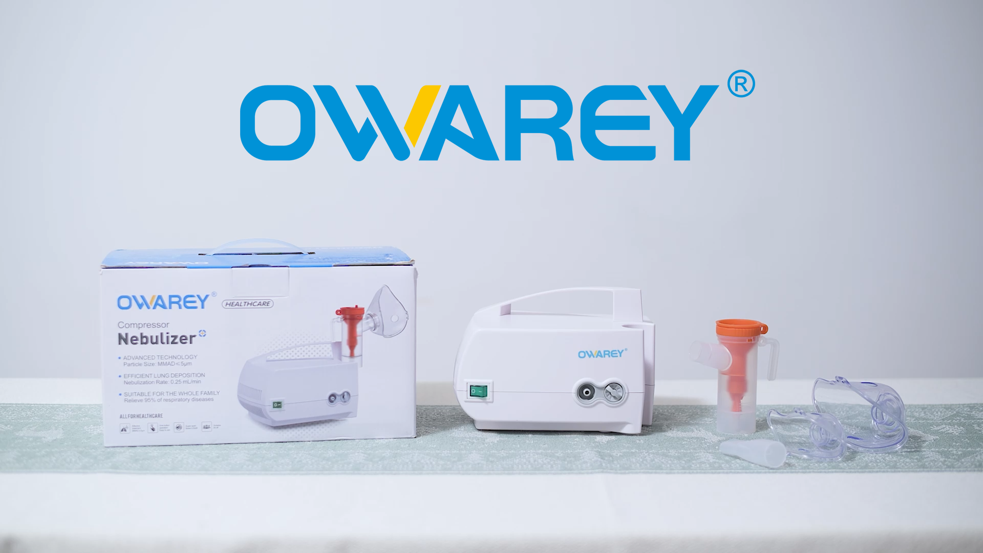 Watch OWAREY Nebulizer Machine& How to use and clean. on Amazon Live