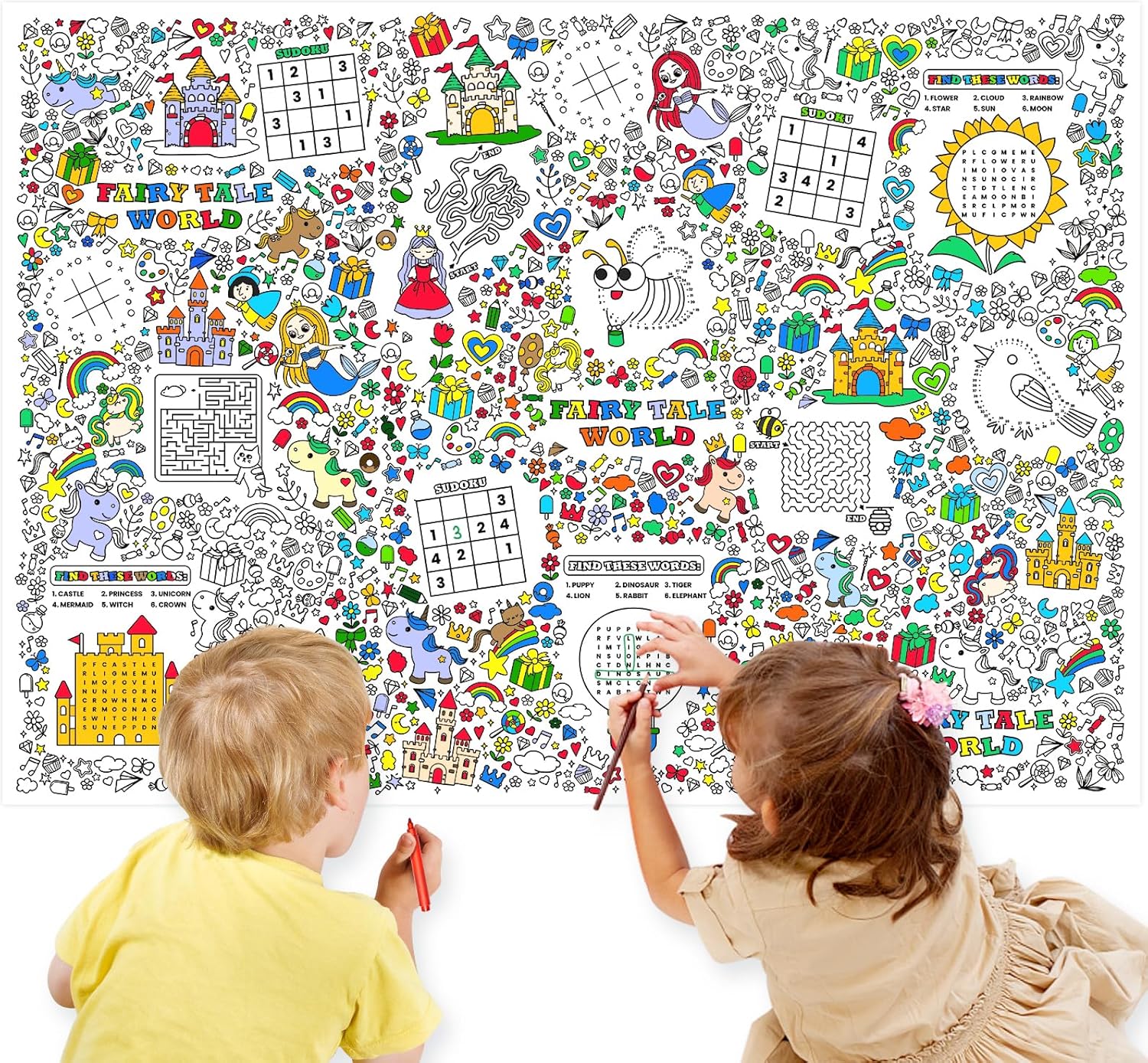 Eleanore's Diary Giant Coloring Poster for Kids, Australia | Ubuy