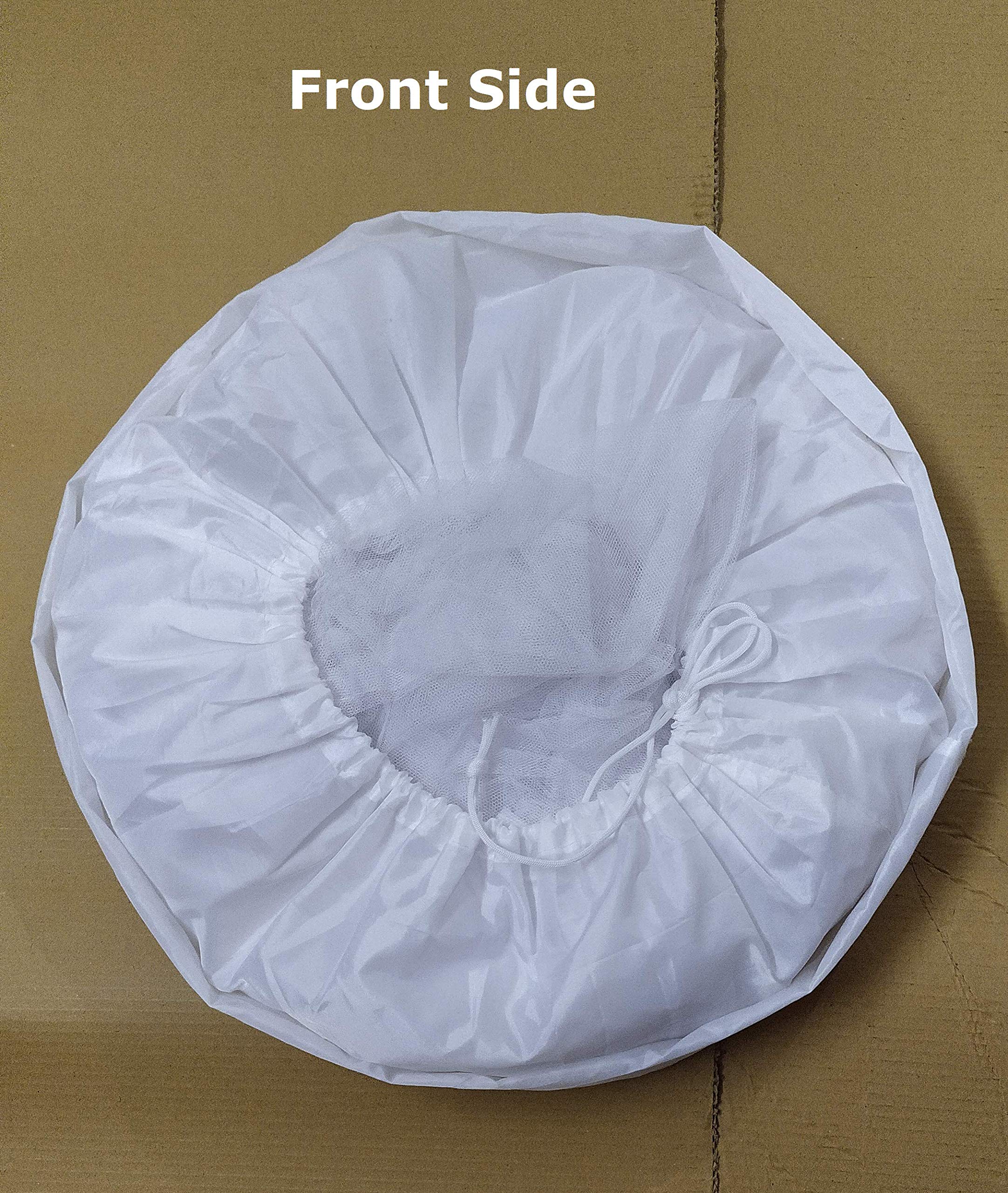 Buy SEPARATE WAY Mosquito Net for Single Bed, Round Canopy with Metal ...