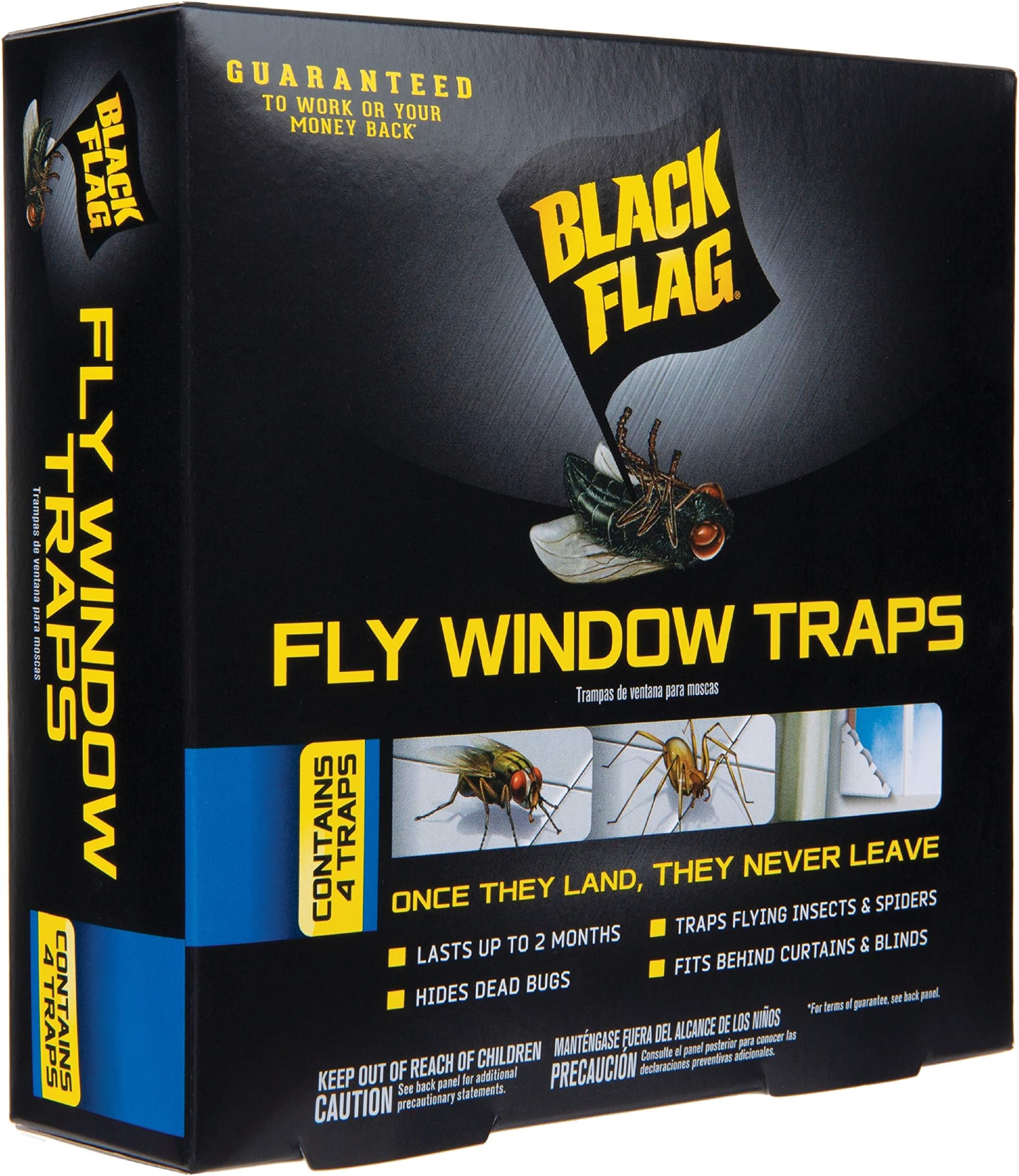 Amazon.com : Black Flag Window Fly Trap(2Pack) : Patio, Lawn & Garden
