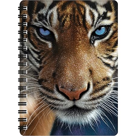 Amazon.com : 3D LiveLife Jotter - Eat My Dust from Deluxebase. Lenticular 3D Lion 6x4 Spiral ...