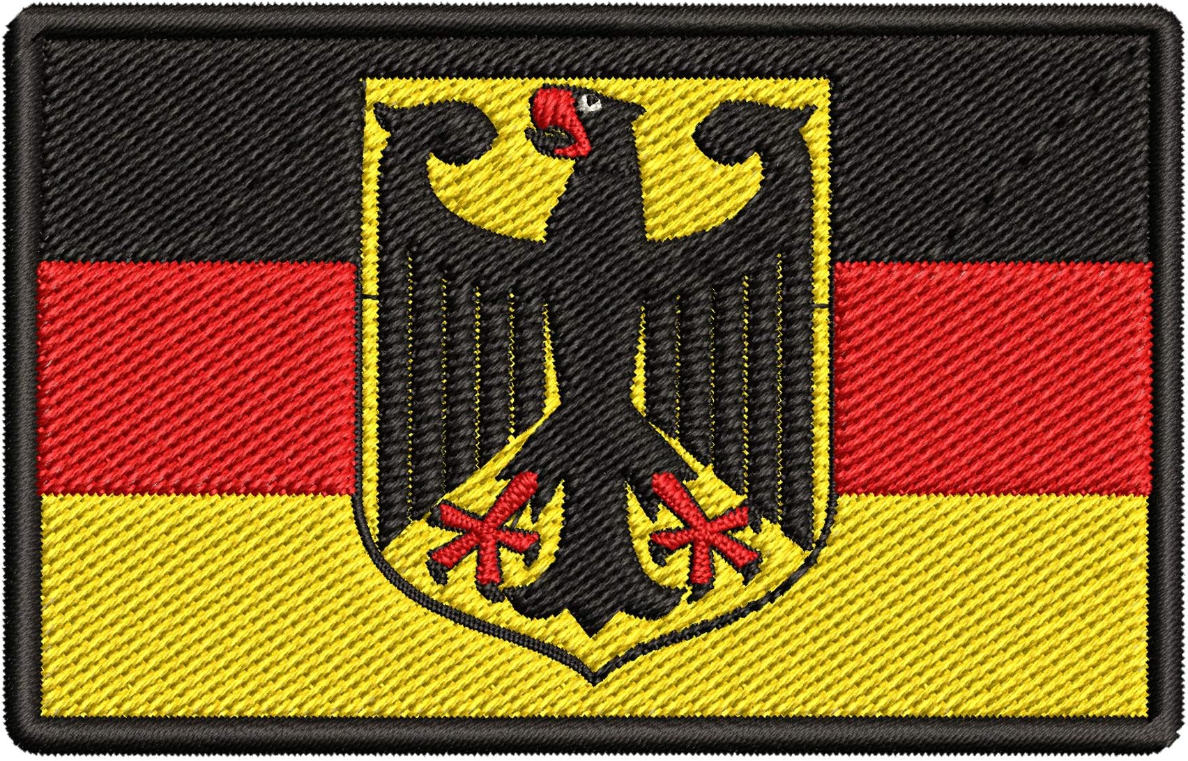 Amazon.com: DEU German Flag IR Infrared Reflective Applique Tactical Military Morale Badges ...