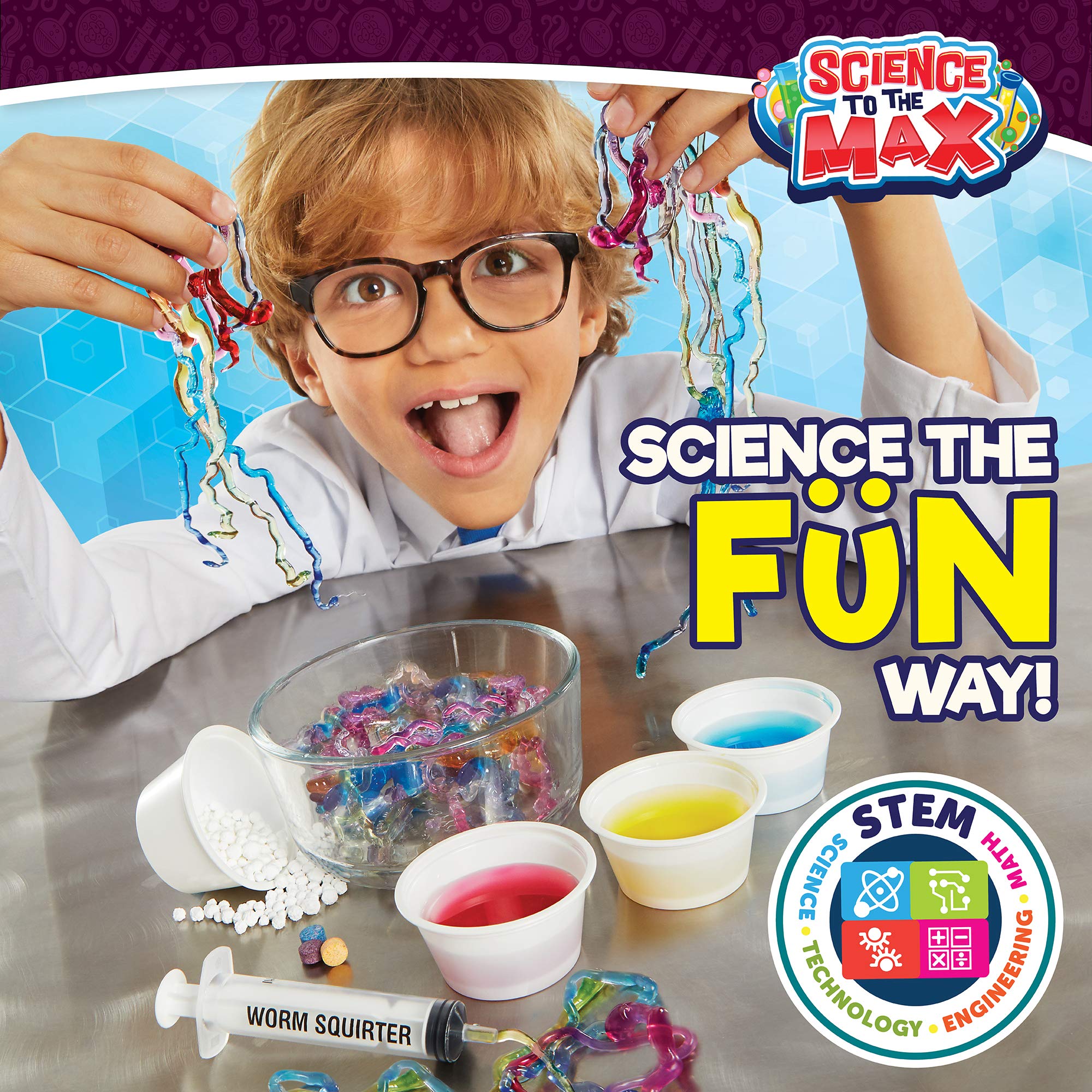 Buy Be Amazing! Toys Rainbow Worms Science DIY Slime Kit Craft for Kids ...