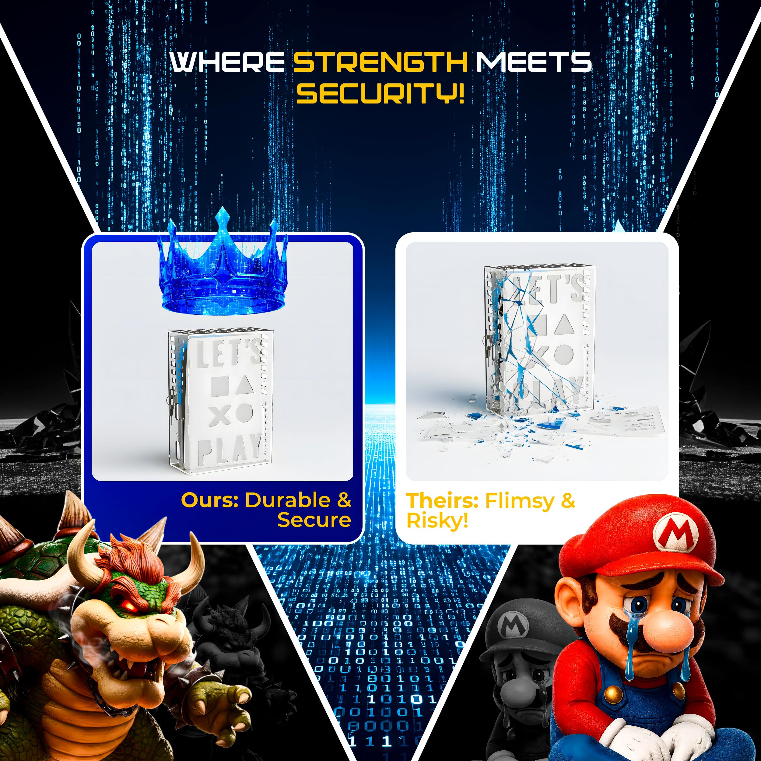 Snapklik.com : Skywin PS5 Console LocK Box, Playstation 5 Acrylic ...