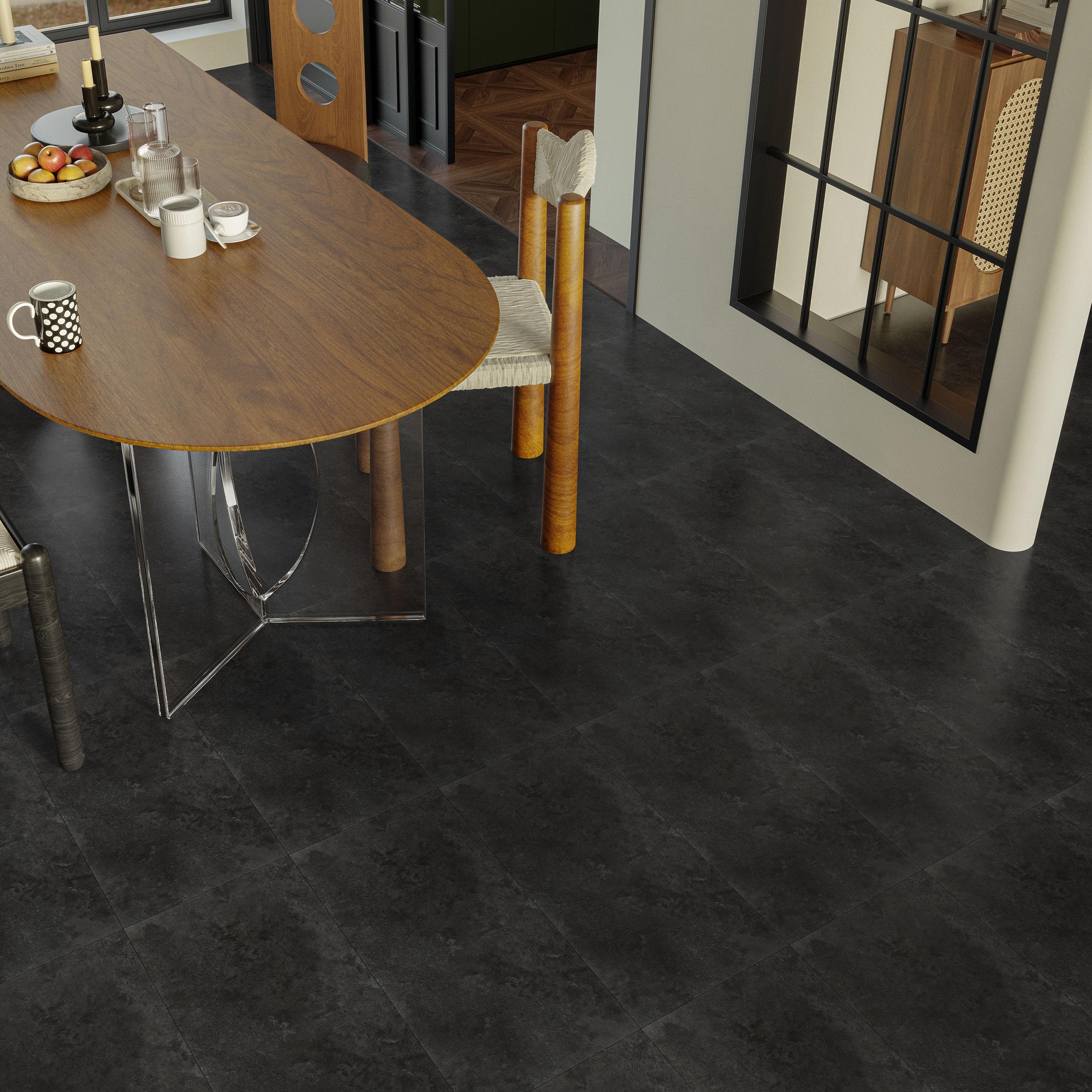 Polyvinyl Flooring Tiles