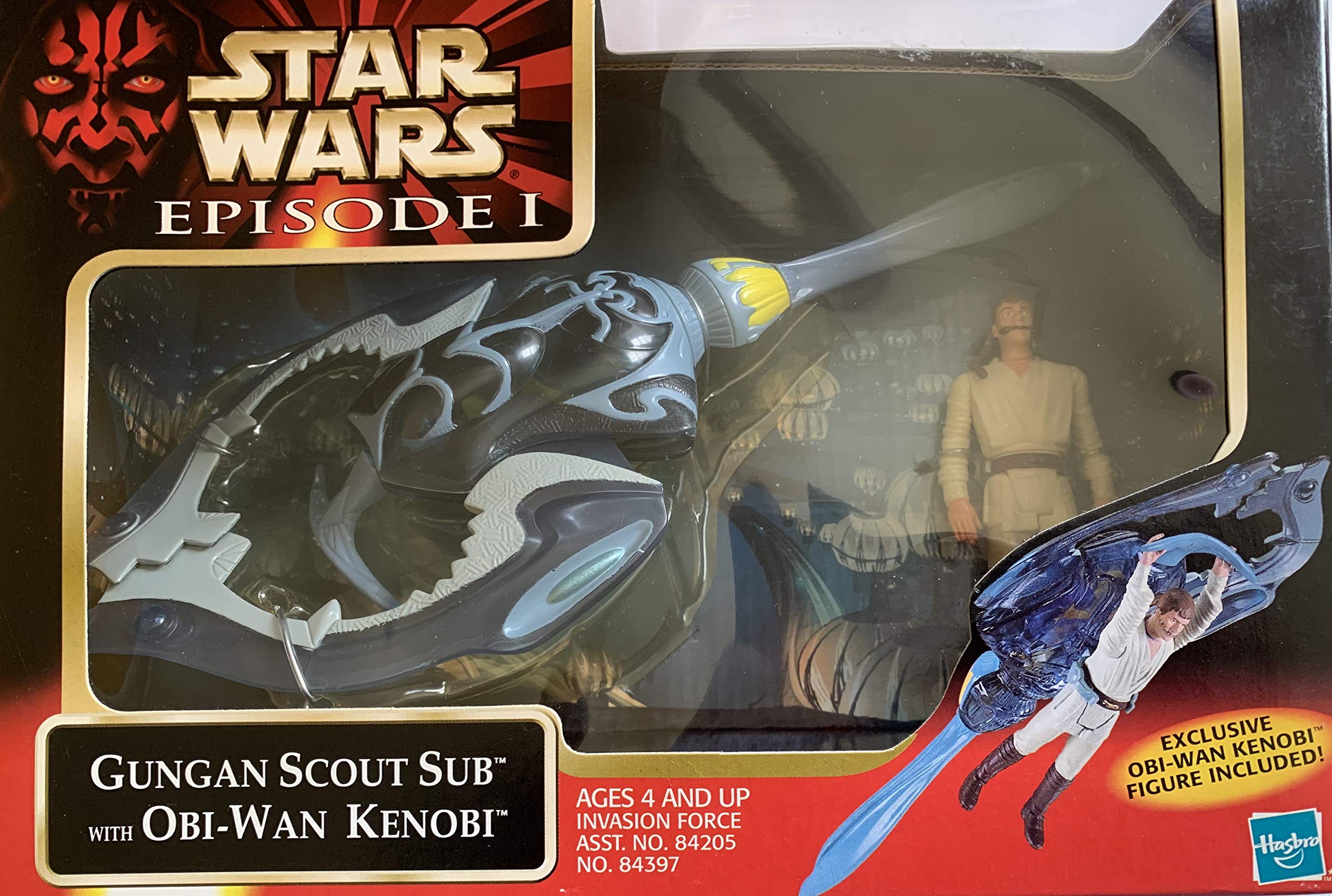 Amazon.com: Star Wars Episode I Invasion Force Figure with Vehicle ...