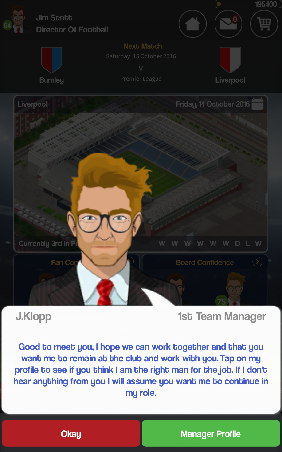 Club Soccer Director - Football Club Management - App on the Amazon ...